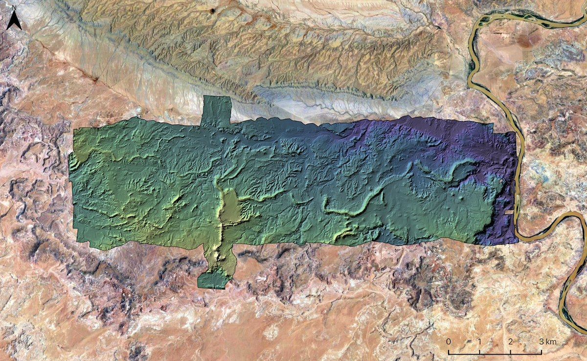 New Lidar Dataset Available In Utah Opentopography