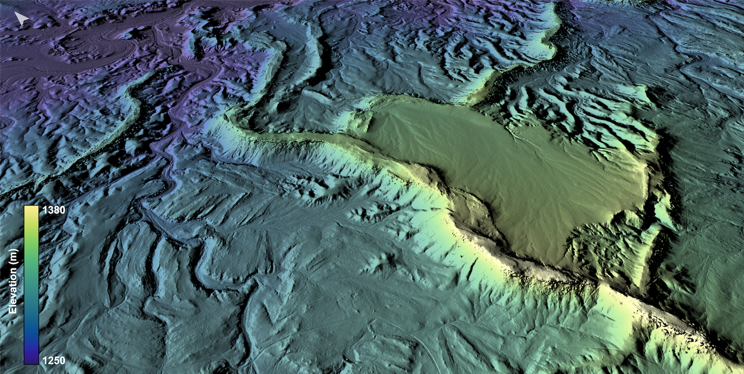 New Lidar Dataset Available In Utah Opentopography